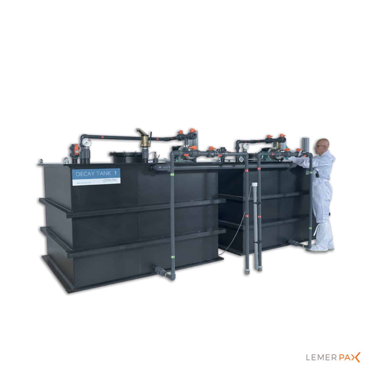 Decay tanks - Radioactive waste effluents storage