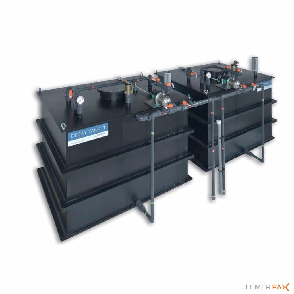 Decay tanks - Storage for radioactive effluent from hot laboratories ...