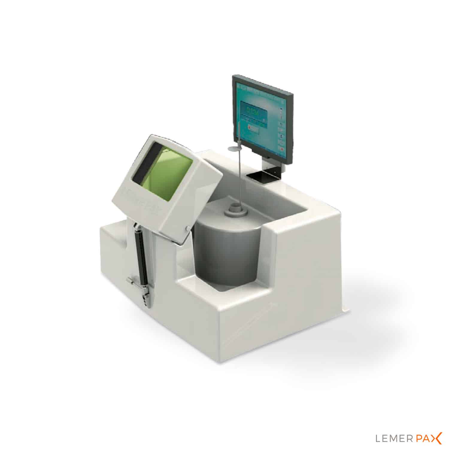 L-Block - protective screen for the manipulation of ...