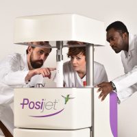 Posijet® injection unit for high energy radiopharmaceuticals