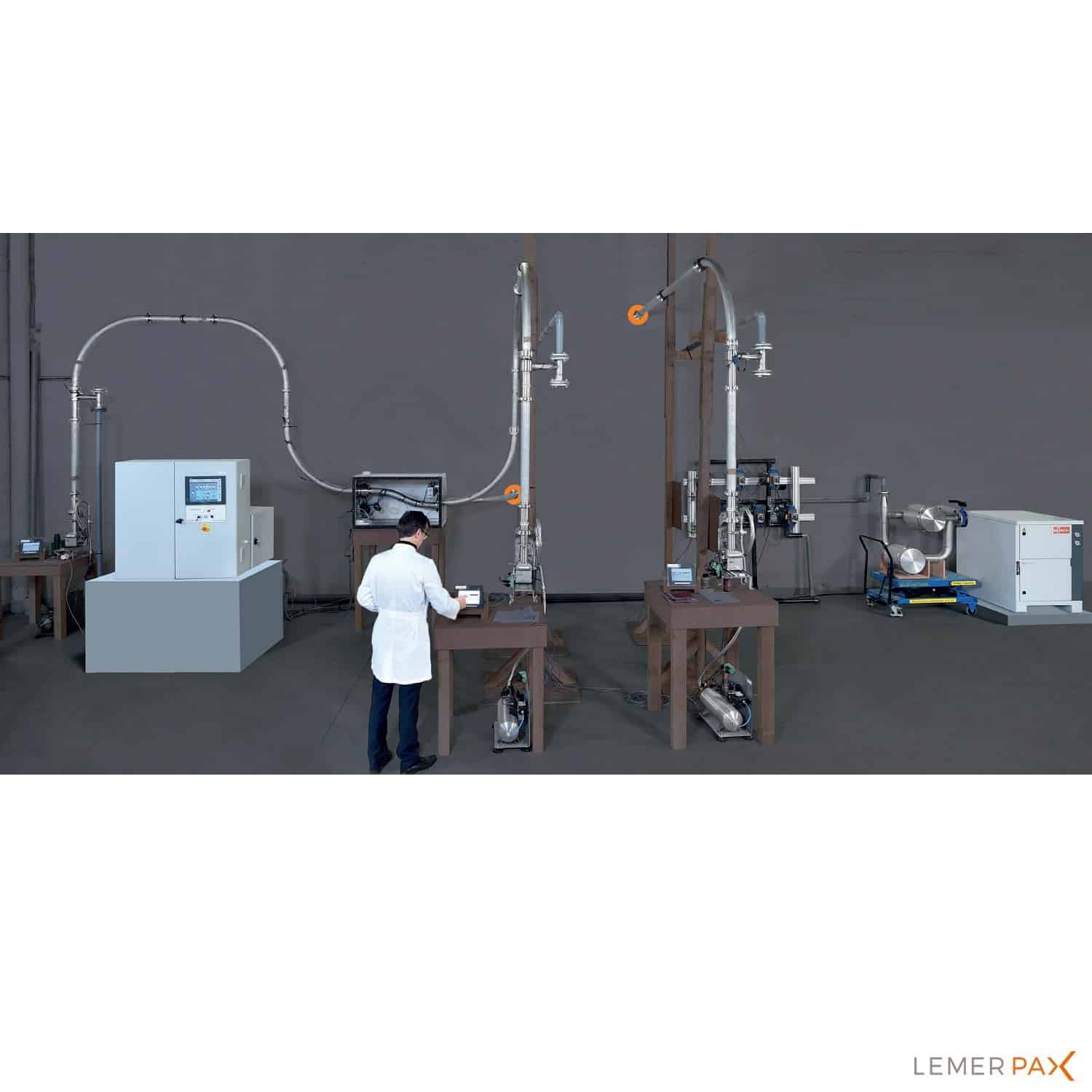 Vacuum sample transfer system for radioactive samples - Lemer Pax