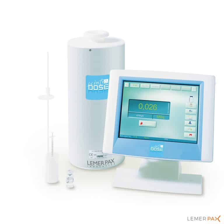 Range of 3 dose calibrators for low, medium and high energy - Lemer Pax