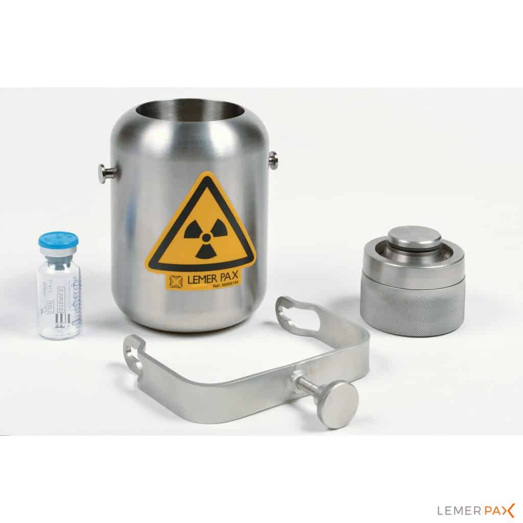 Shielded transport & Storage containers for containment of radioactive ...