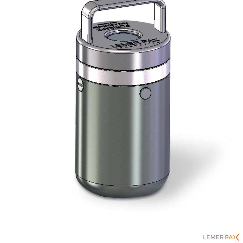 Shielded transport & Storage containers for containment of radioactive ...