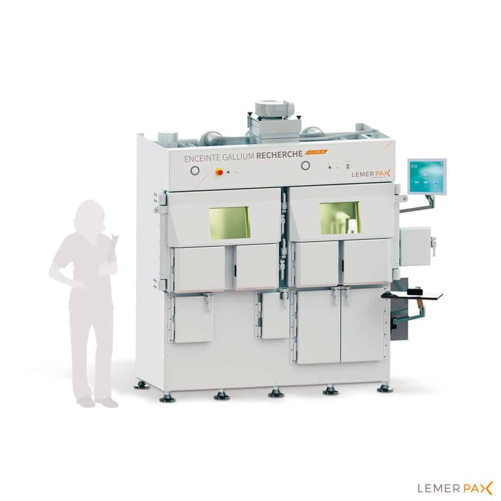 Ga research 4R Hot Cell - Shielded hot cell - Lemer Pax