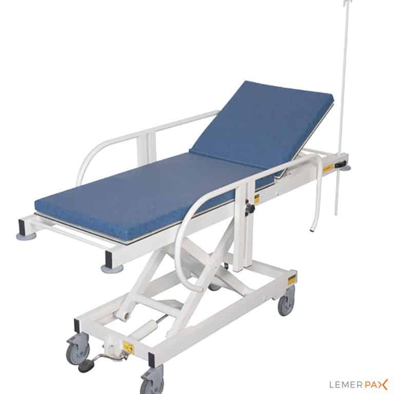 Hydraulic adjustable height trolley - Lemer Pax