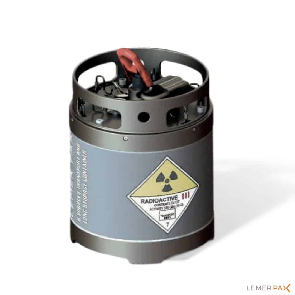 Shielded transport & Storage containers for containment of radioactive ...