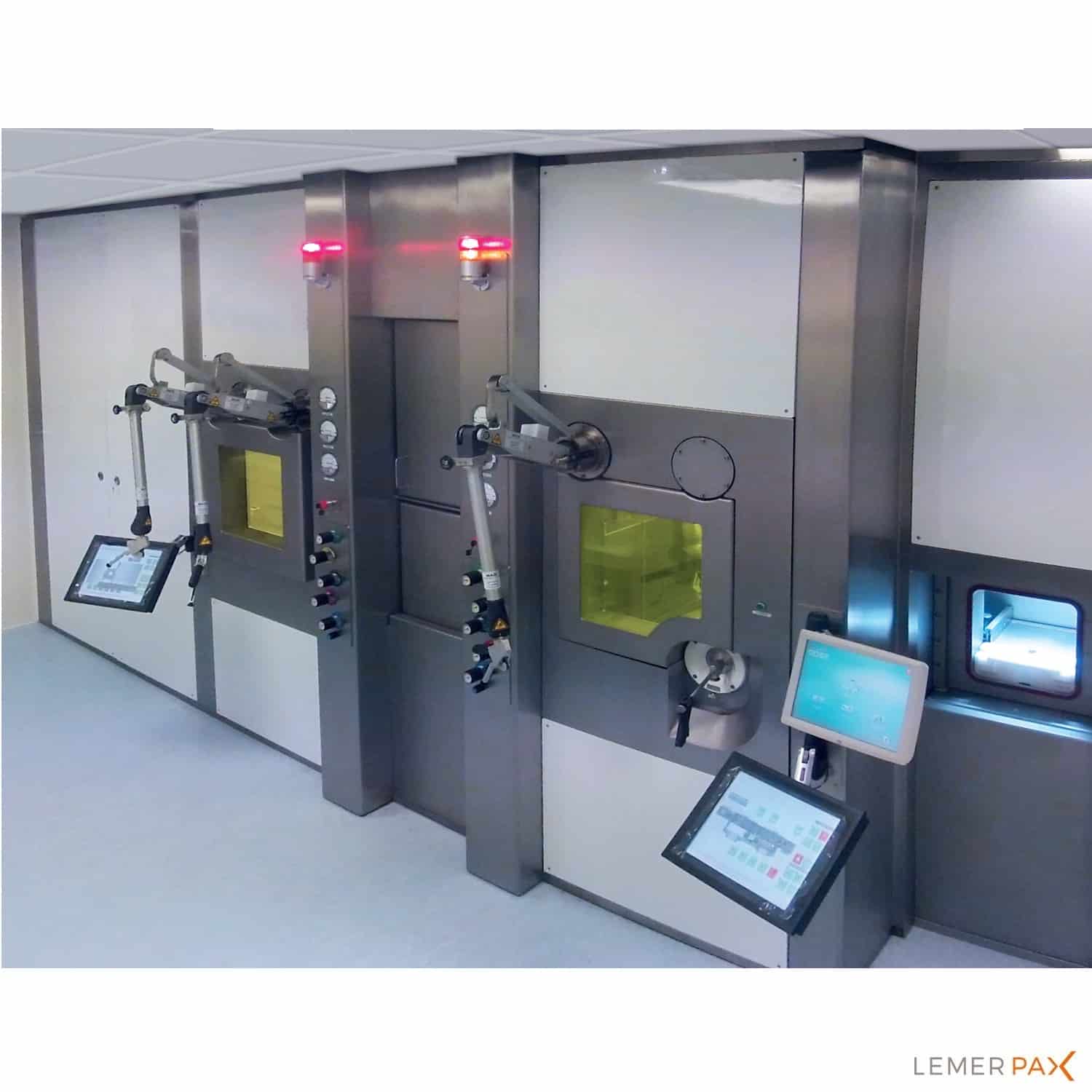 Glove boxes & hot cells - Designer and manufacturer since 1970 - Lemer Pax