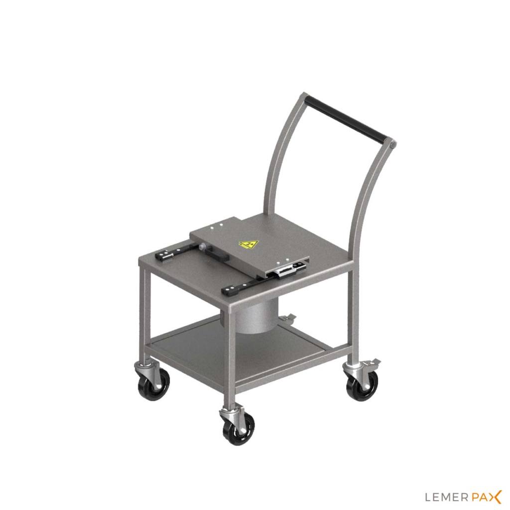CHT trolley - Shielded transport trolley for radiopharmaceutical substances