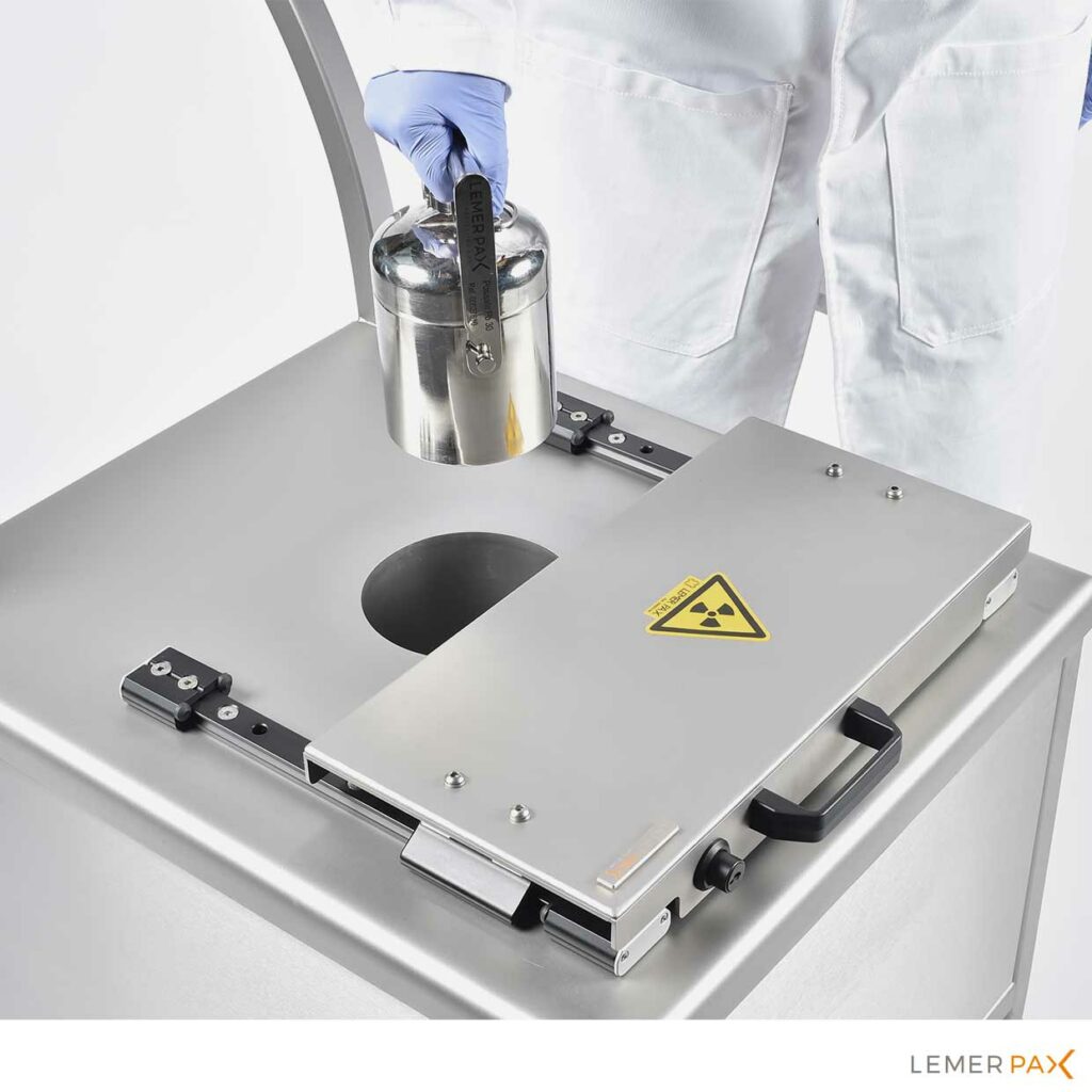 Posisafe® Type A: Shielded transport container - Lemer Pax