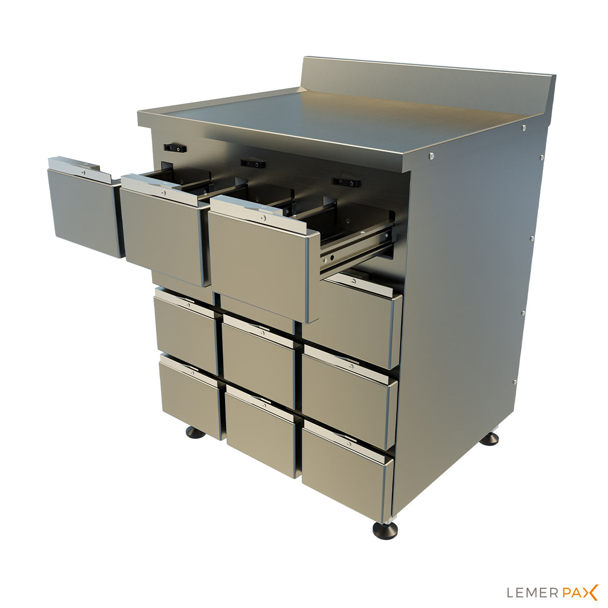 Safety Storage: modular and shielded storage units - Lemer Pax