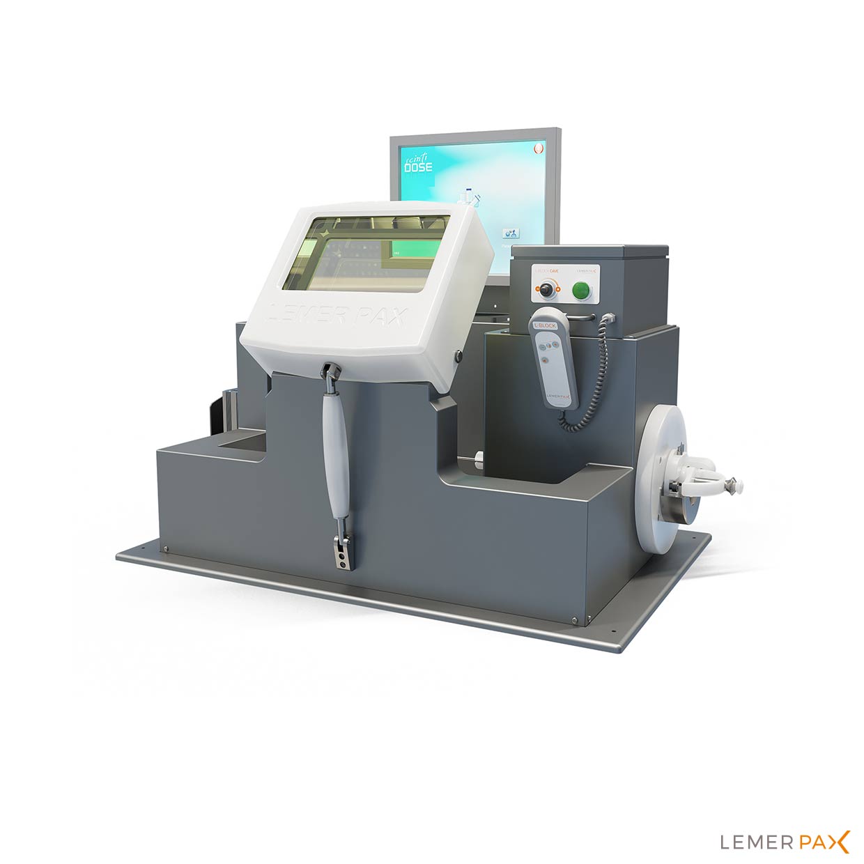 L-Block - protective screen radiopharmaceutical manipulations