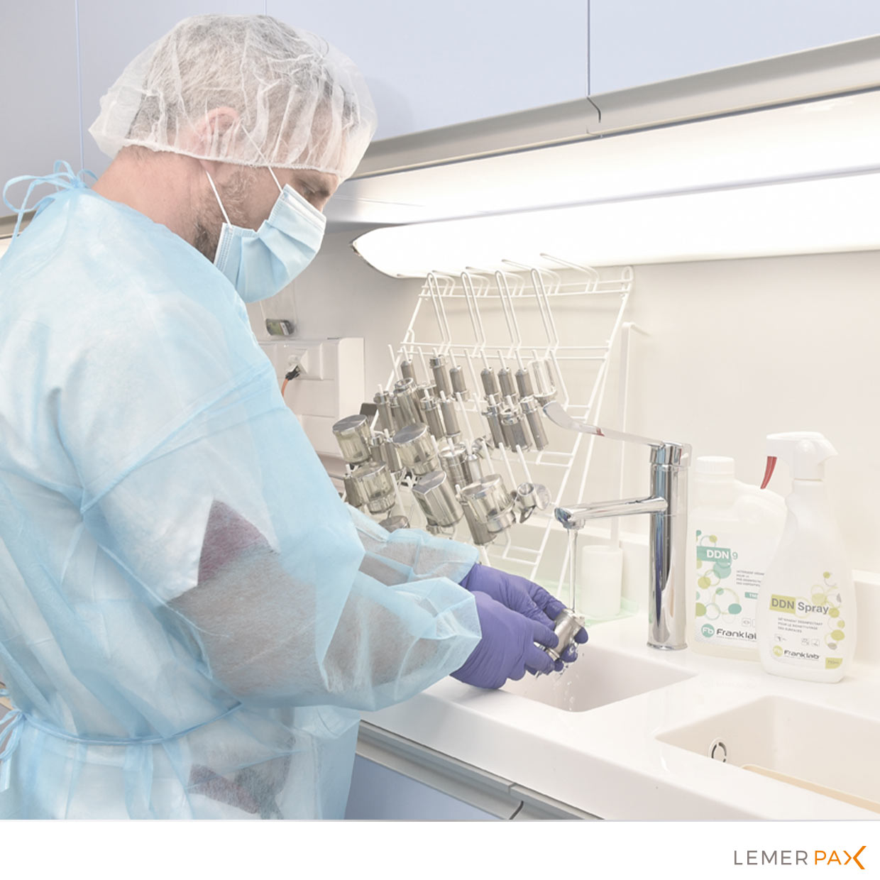 Benchtop - work surface for radiopharmacy - Lemer Pax