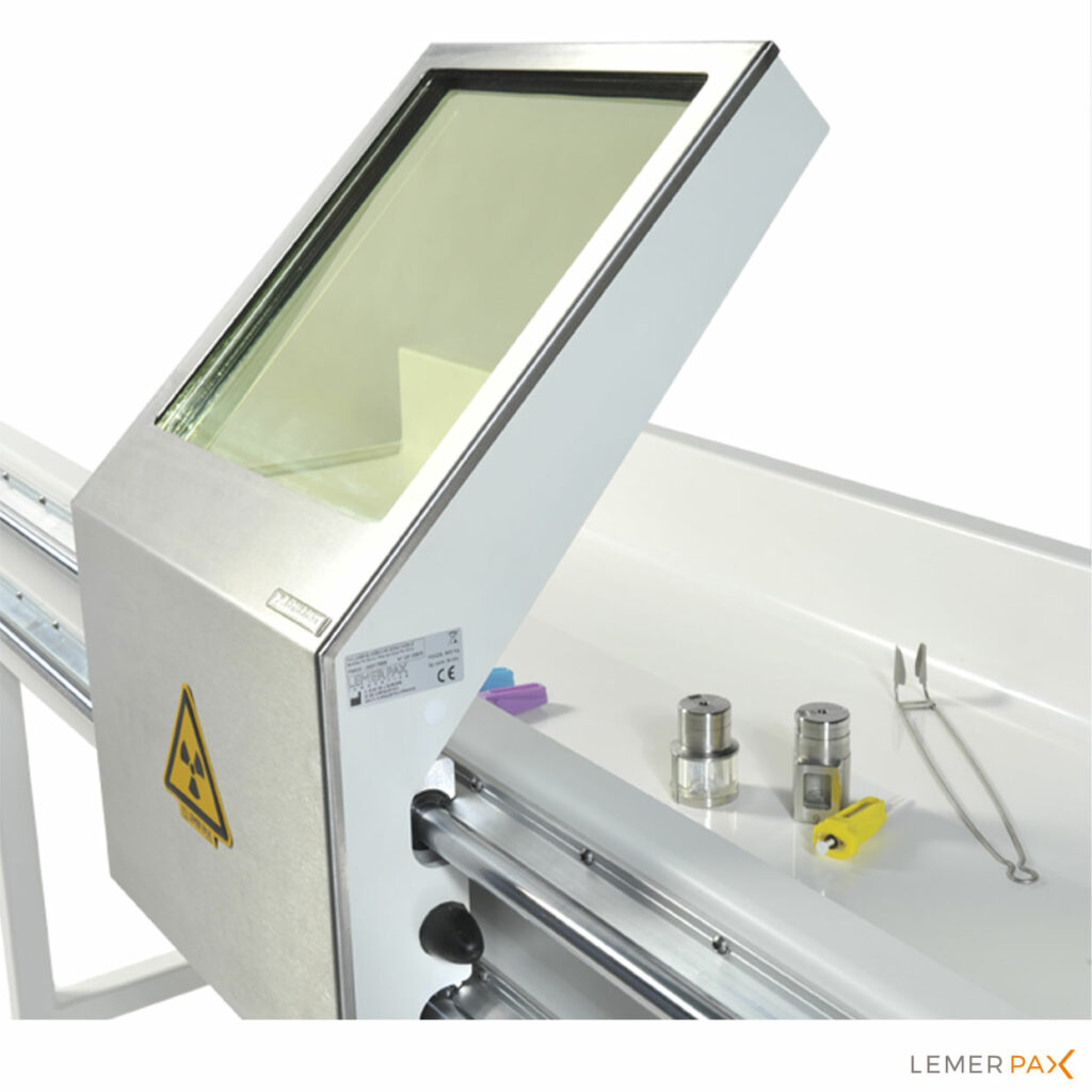 Benchtop - work surface for radiopharmacy - Lemer Pax