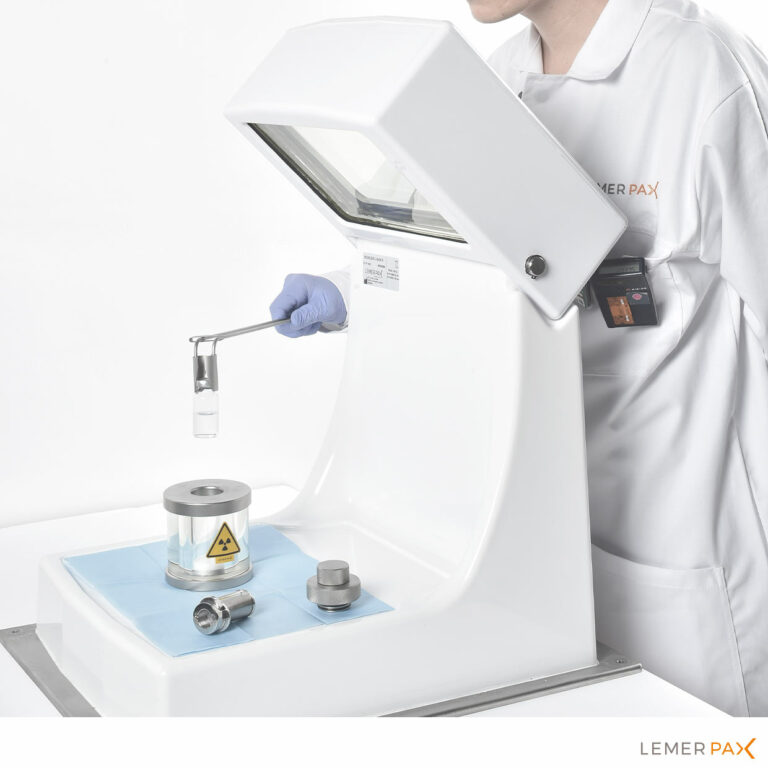 PFE/PME/PHE - Lead glass vial shields - for radioactive exposure