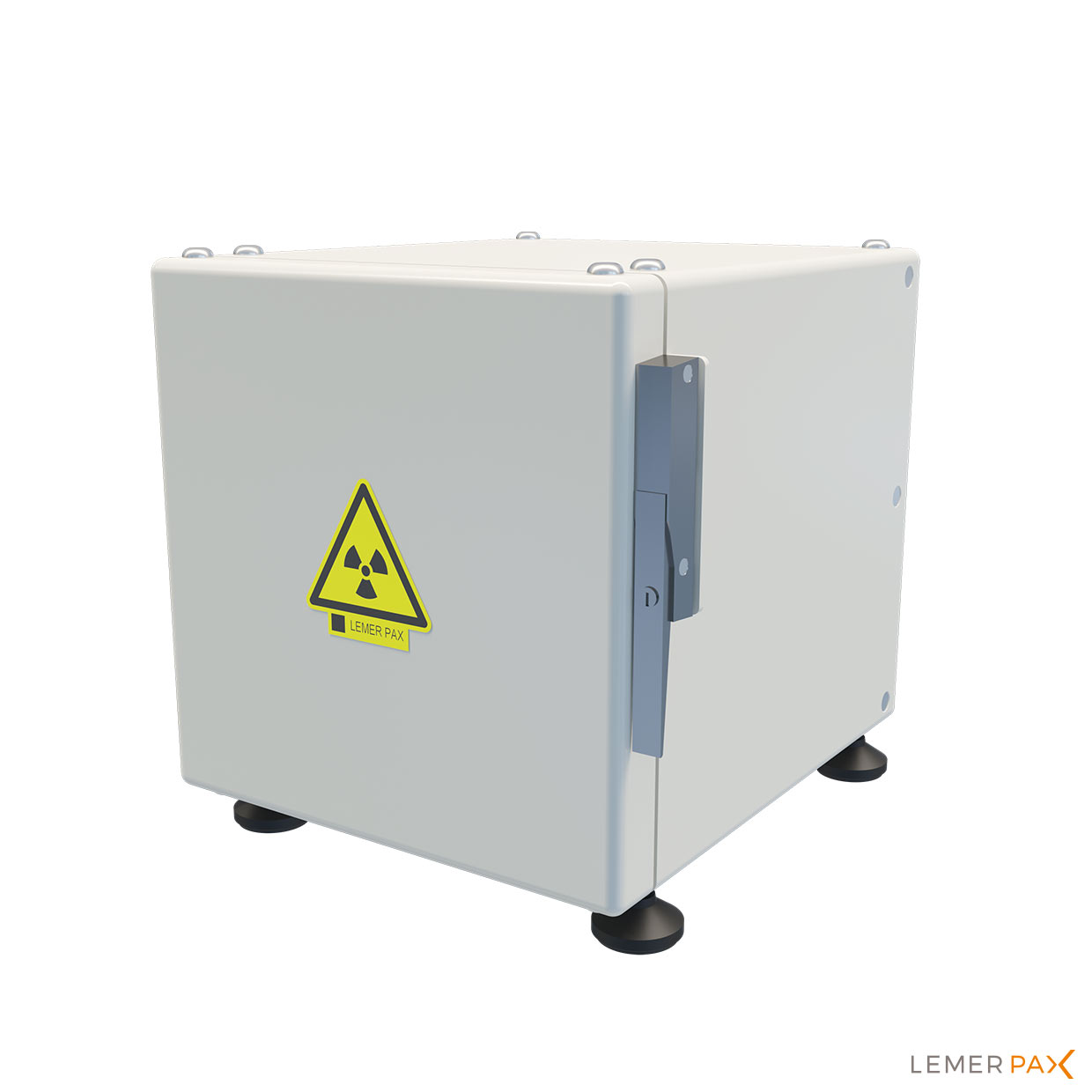 Shielded cabinet - radioactive source storage - Lemer Pax