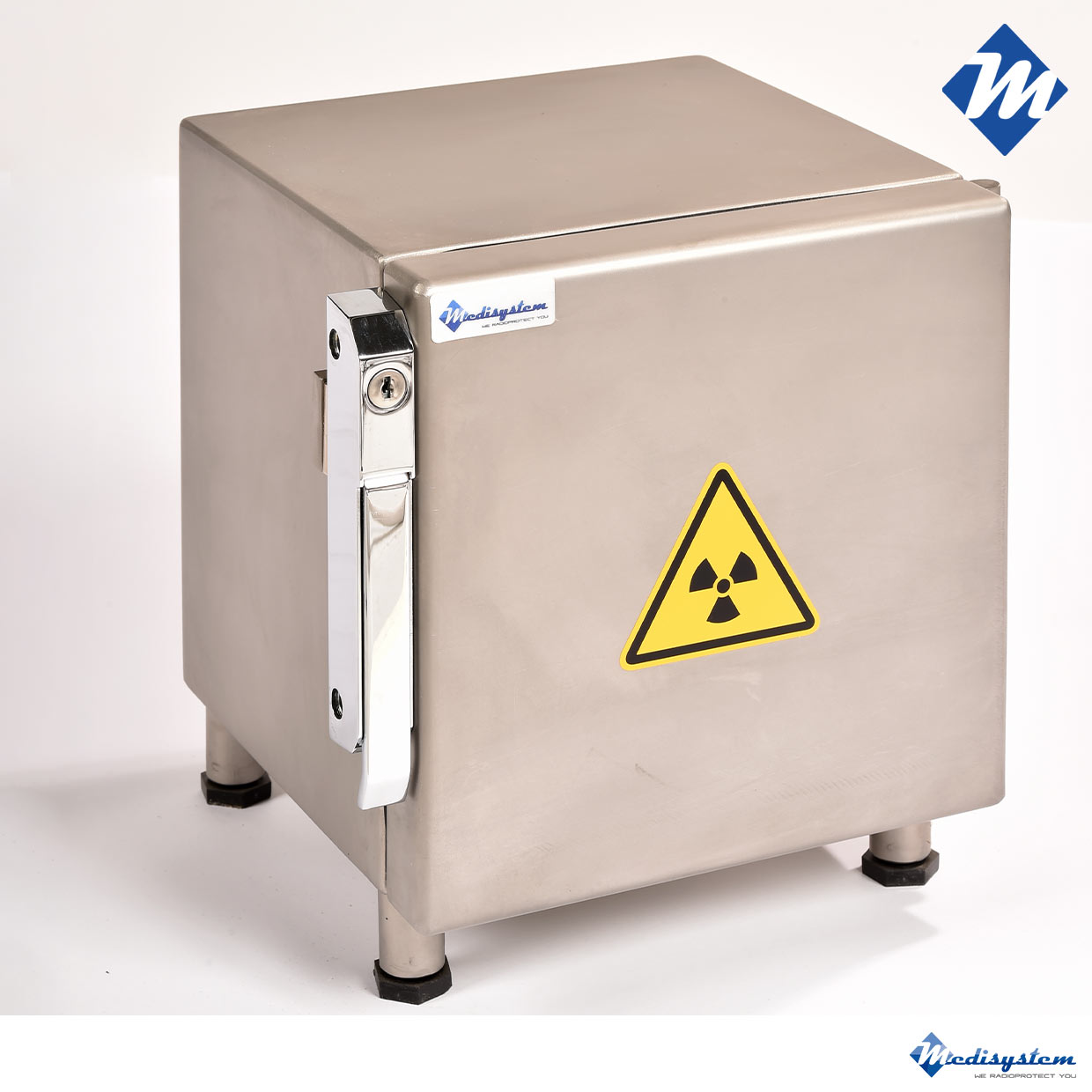 Shielded cabinet - radioactive source storage - Lemer Pax