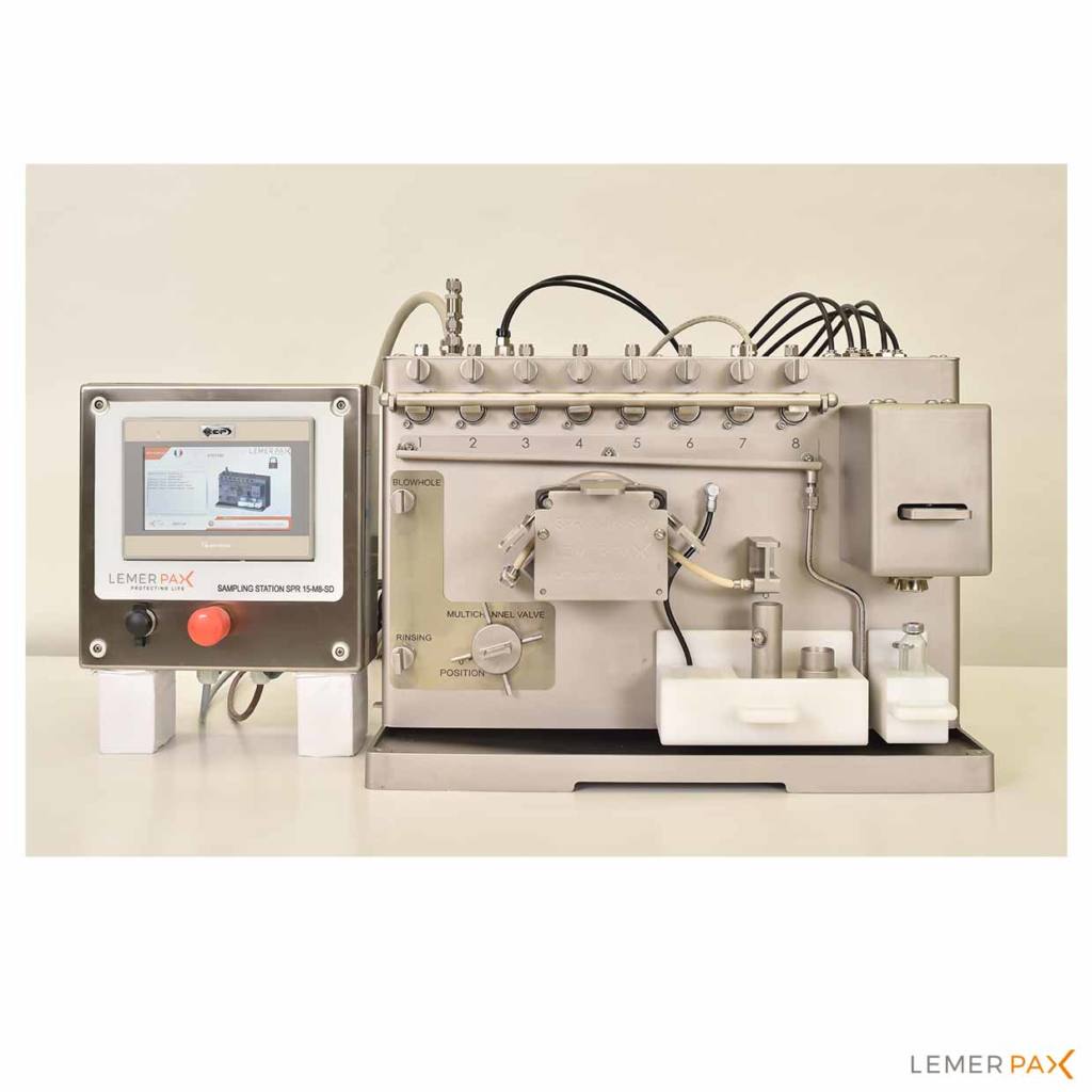 SPR15-M8-SD - Multi-channel sampling station - Lemer Pax