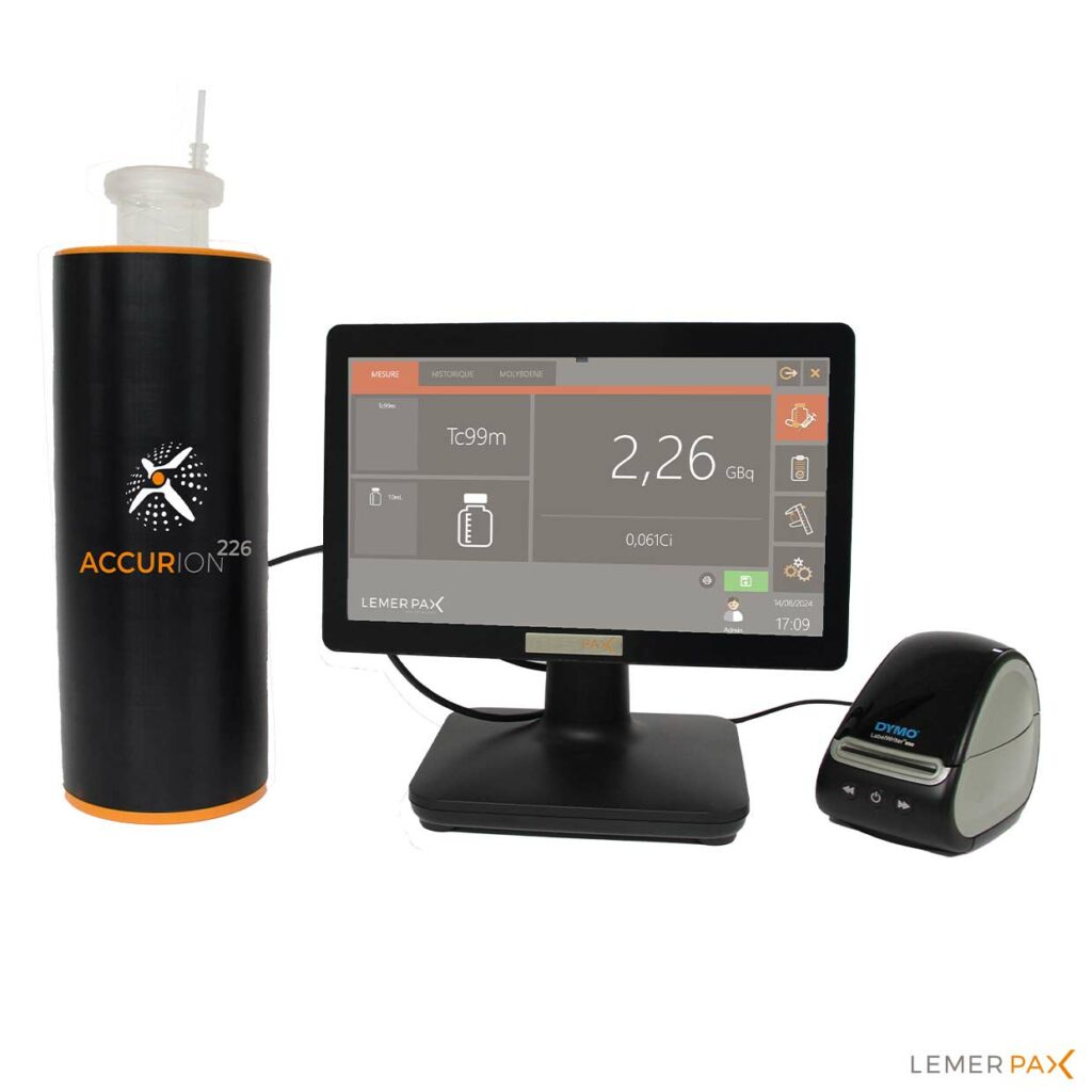 Dose calibrator for measurement of all energies - Lemer Pax