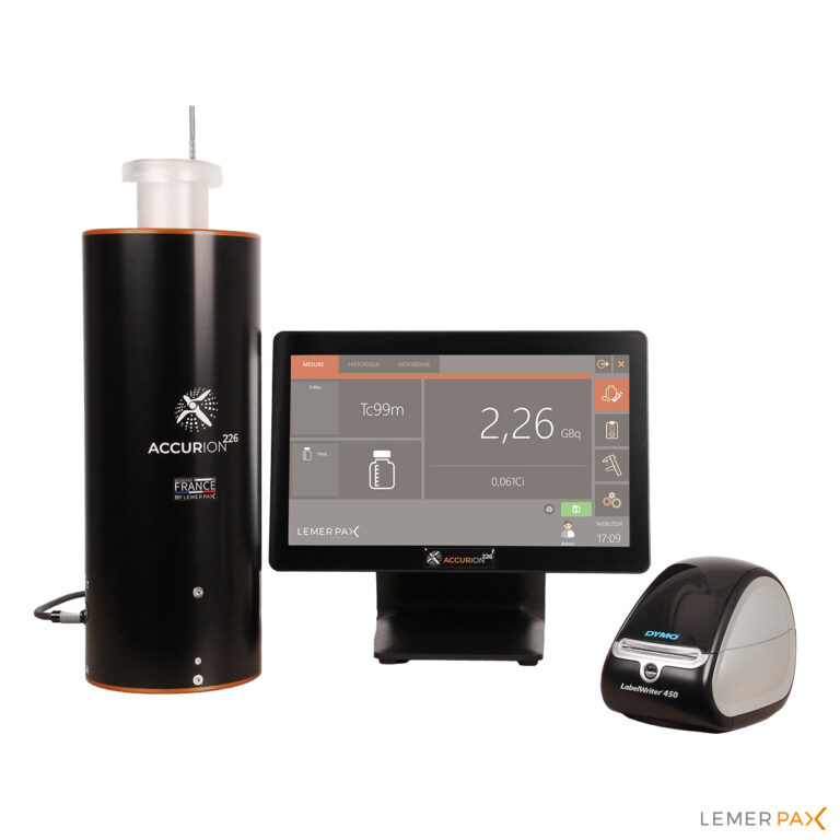 Dose calibrator for measurement of all energies - Lemer Pax