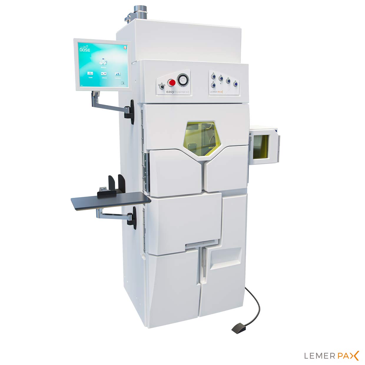 Easypharma HE - radiopharmaceutical manual preparation hot cell