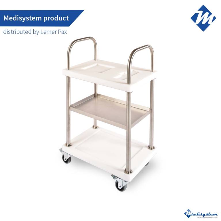Combined transport trolley for manual injection - Medisystem