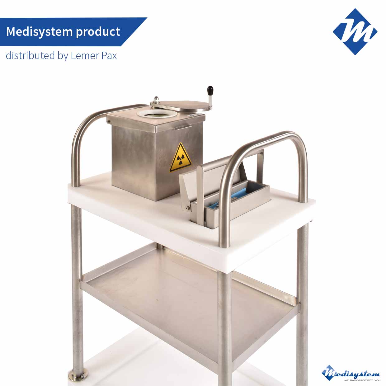 Combined transport trolley for manual injection - Medisystem