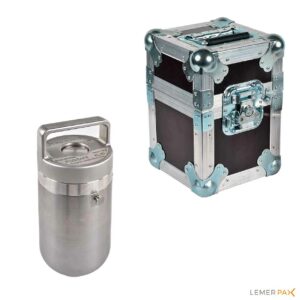 Shielded transport & storage containers for radioactive sources