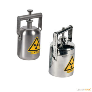 Shielded cabinet - radioactive source storage - Lemer Pax