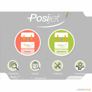 Posijet® injection unit for high energy radiopharmaceuticals