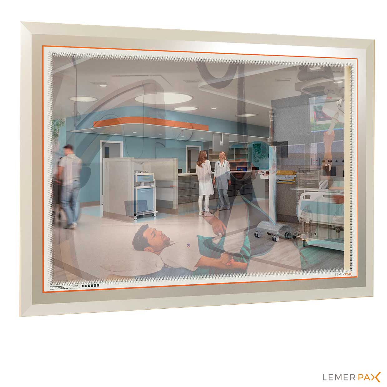 Safeview® viewing window - X and Gamma radiation - Lemer Pax