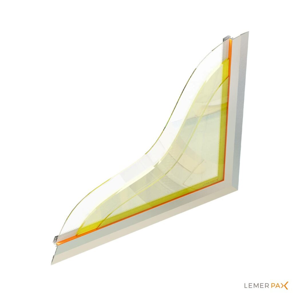 Safeview® viewing window - X and Gamma radiation - Lemer Pax