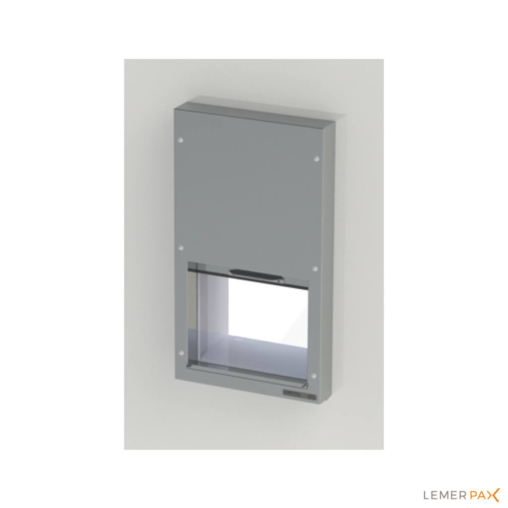 Lead guillotine pass-through: protection for products