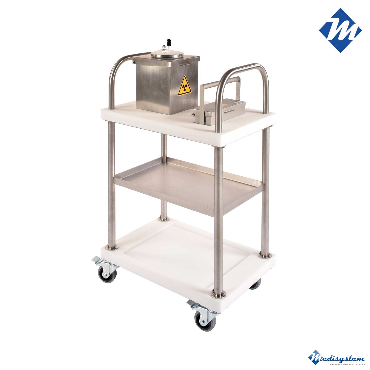 Combined transport trolley for manual injection - Medisystem