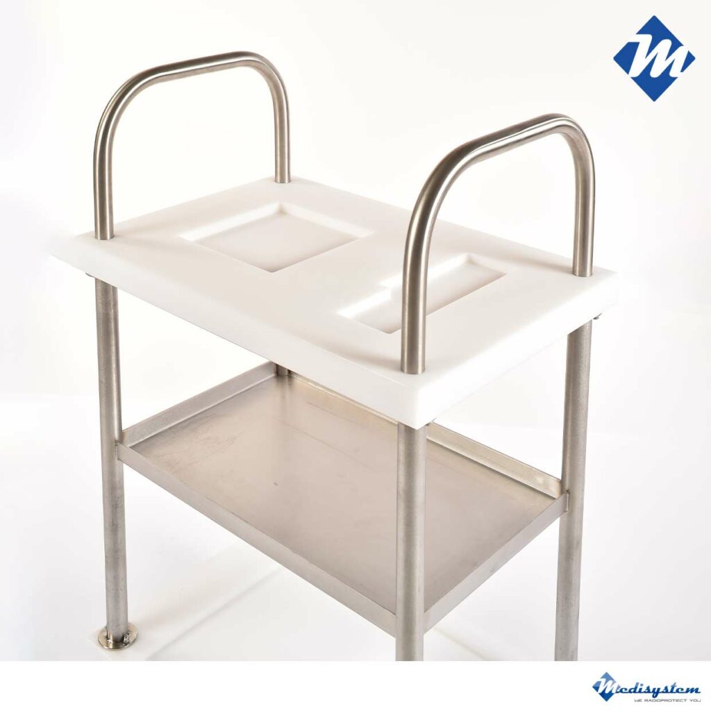 Combined transport trolley for manual injection - Medisystem