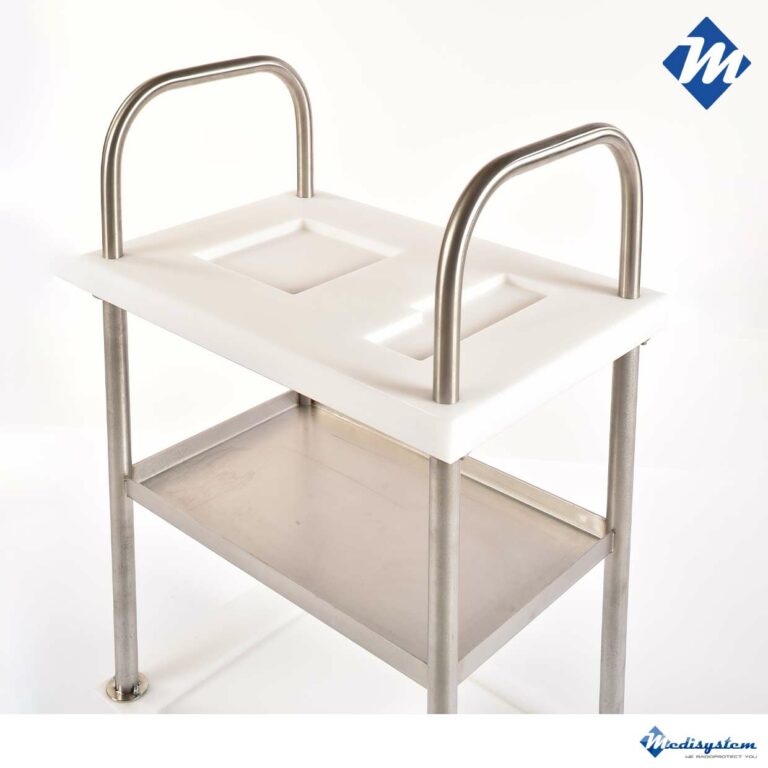 Combined transport trolley for manual injection - Medisystem