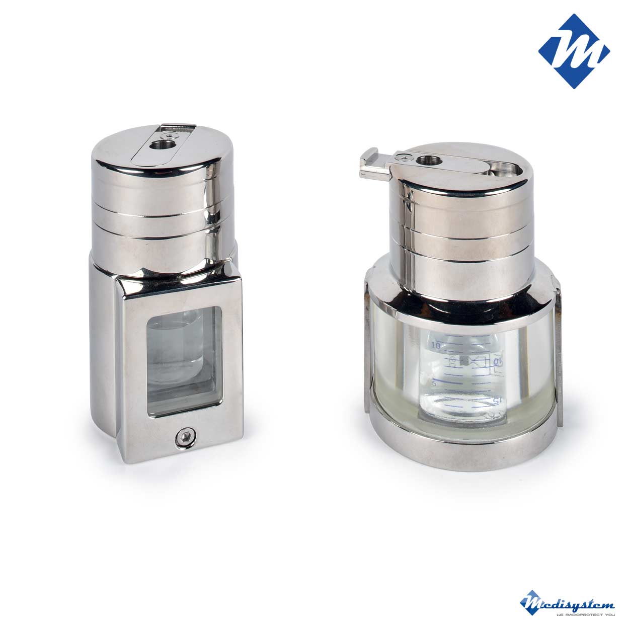 Cont’Elu – Lead shielded elution pots - Medisystem