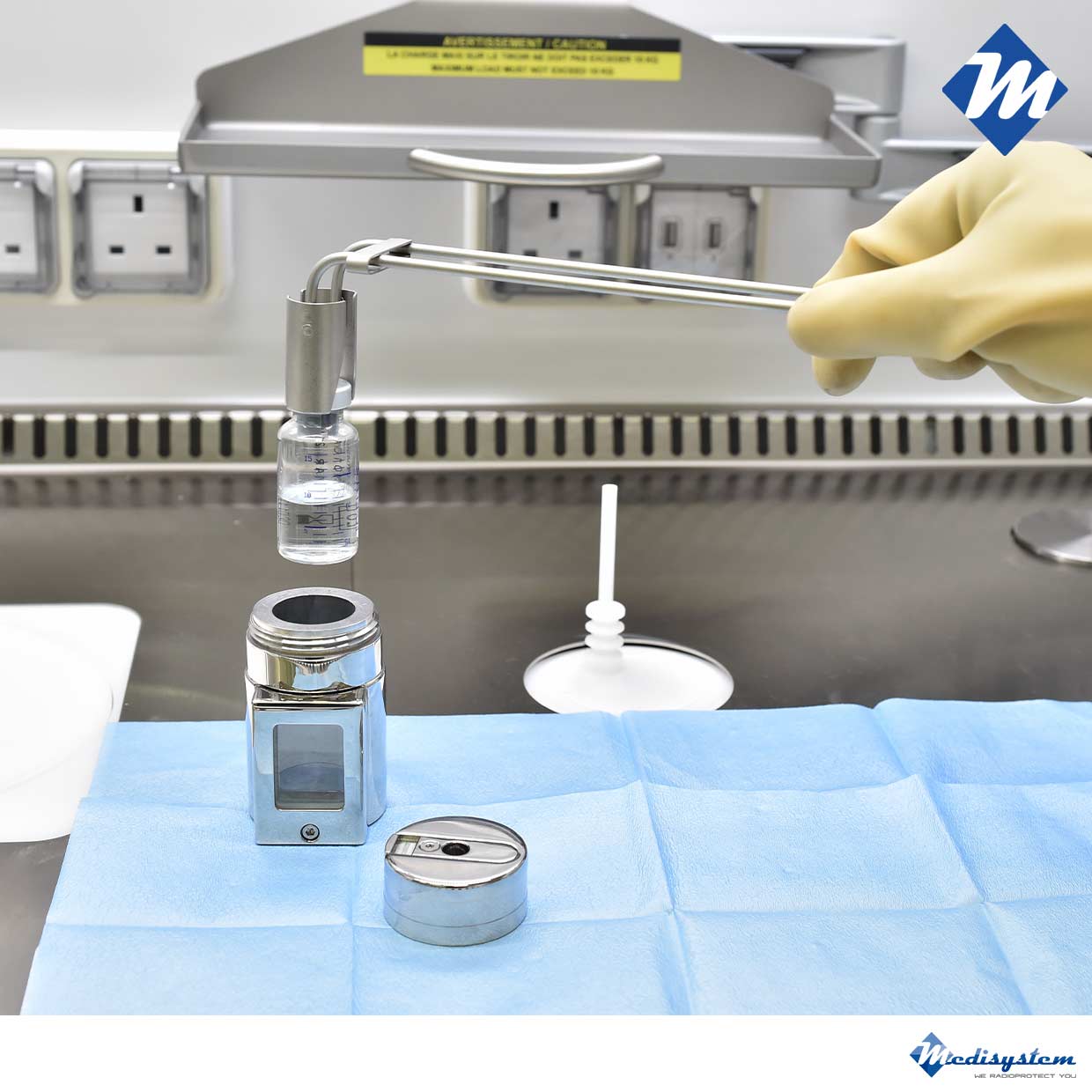 Cont’Elu – Lead shielded elution pots - Medisystem