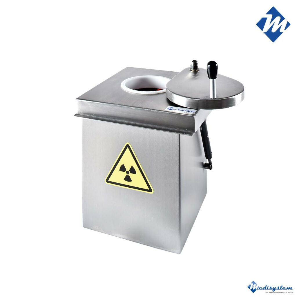 Medisharp - shielded bin for needles - Medisystem