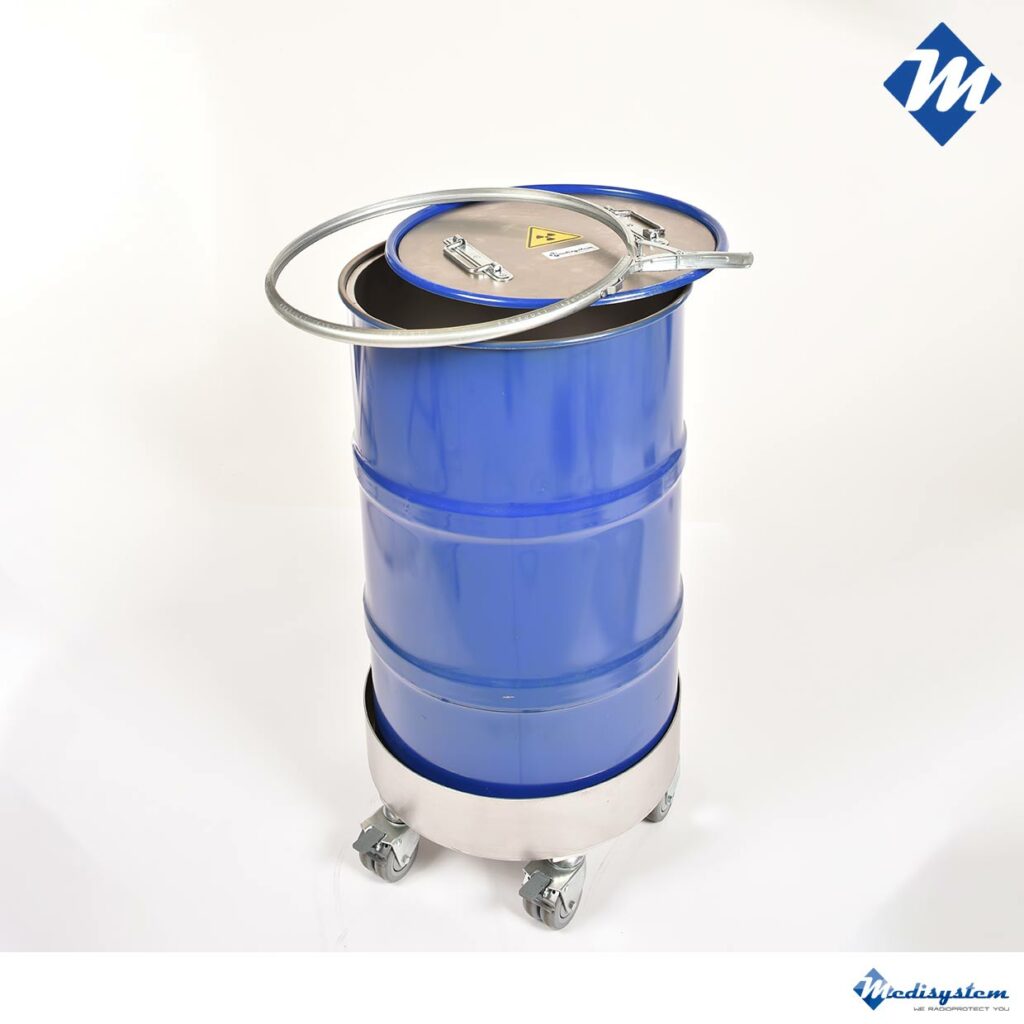 Shielded drum for storage - Low and Medium Energy - Medisystem