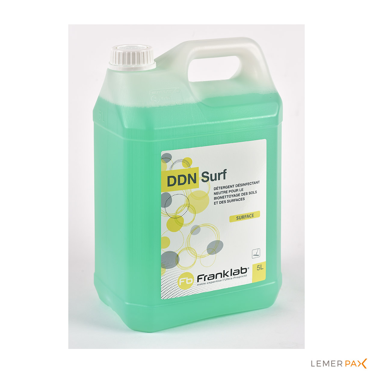 DDN Surf - Détergent, désinfectant neutre concentré à diluer