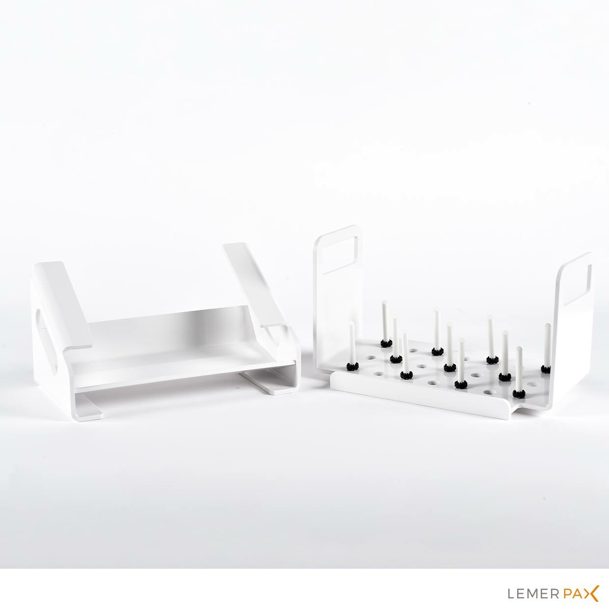 Easyclean - Drying rack for syringe shields - Lemer Pax