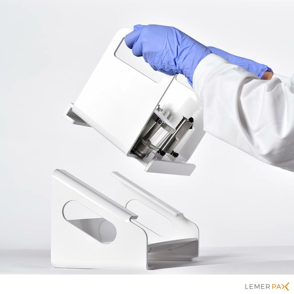 Easyclean - Drying rack for syringe shields - Lemer Pax