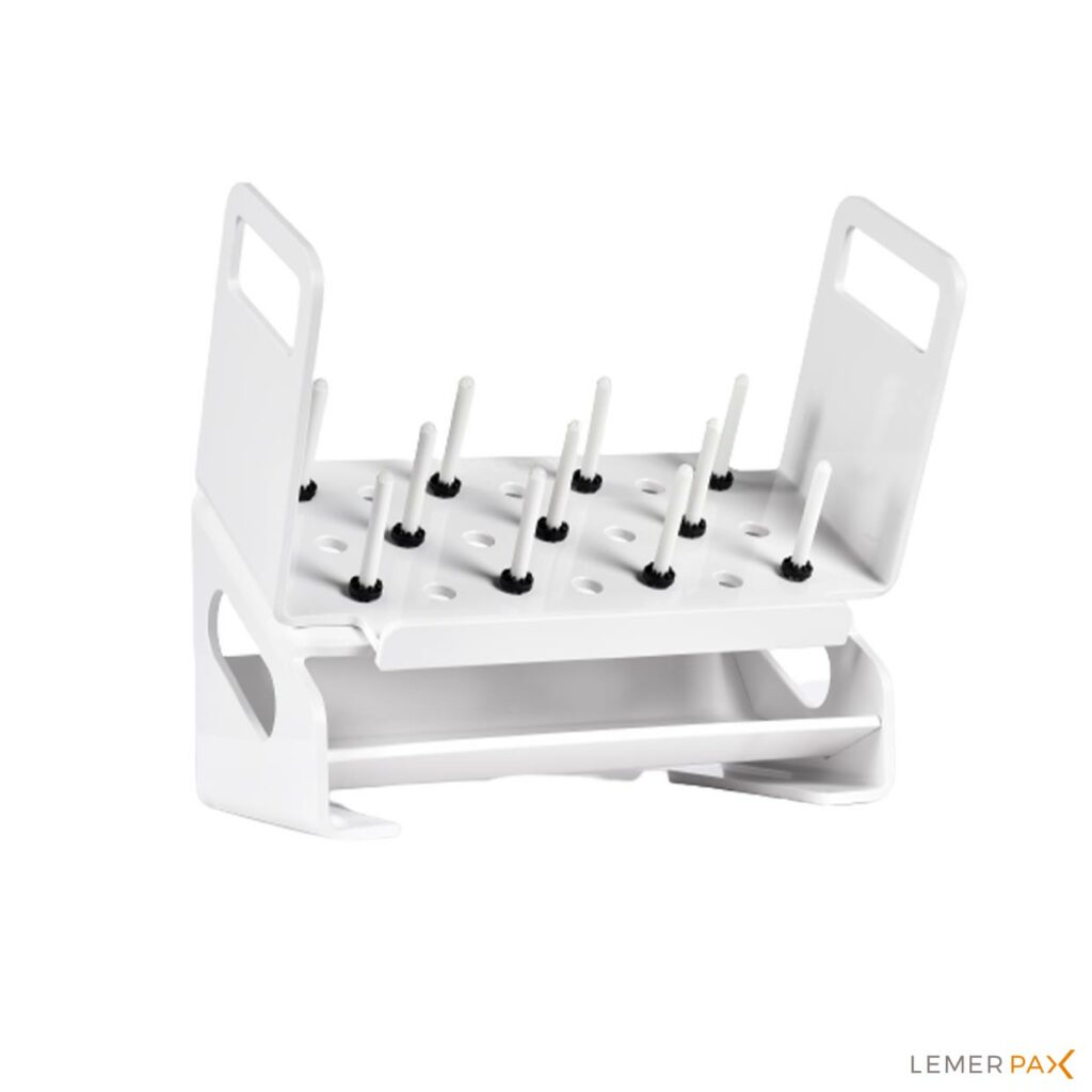 Easyclean - Drying rack for syringe shields - Lemer Pax