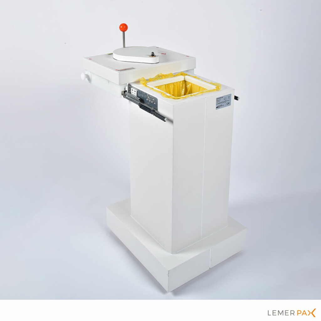 Easydrop+ shielded bin - Lemer Pax