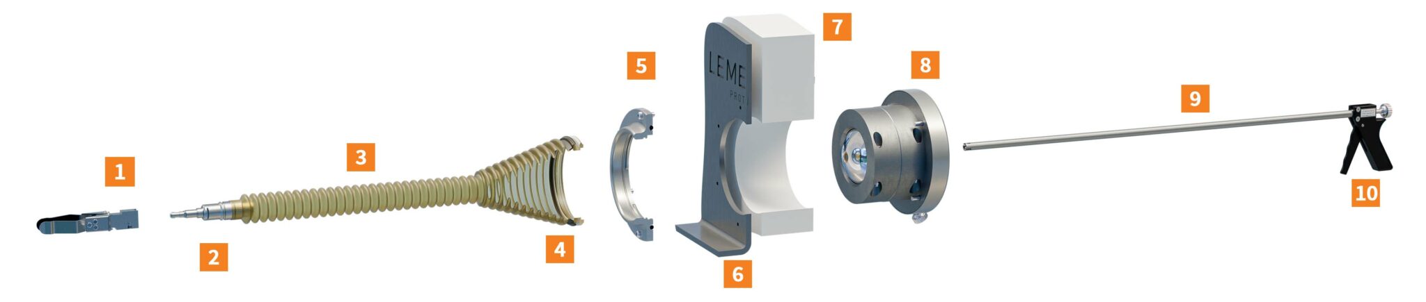 Remote handling tongs - Designed for high radiation environments