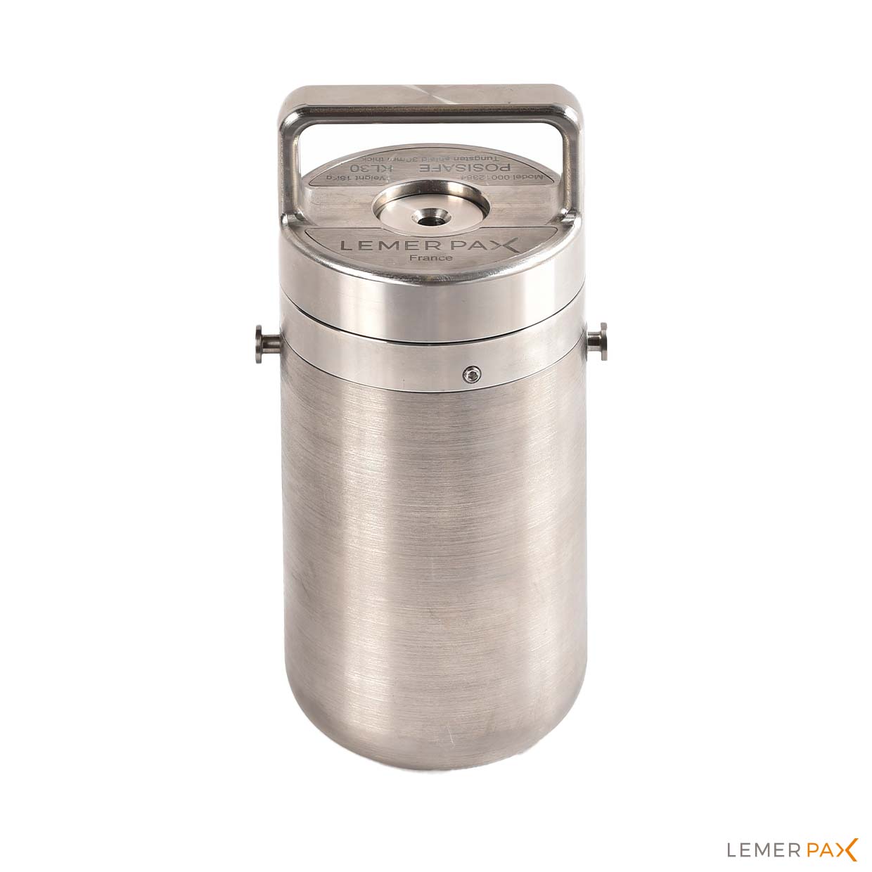 Shielded transport & storage containers for radioactive sources