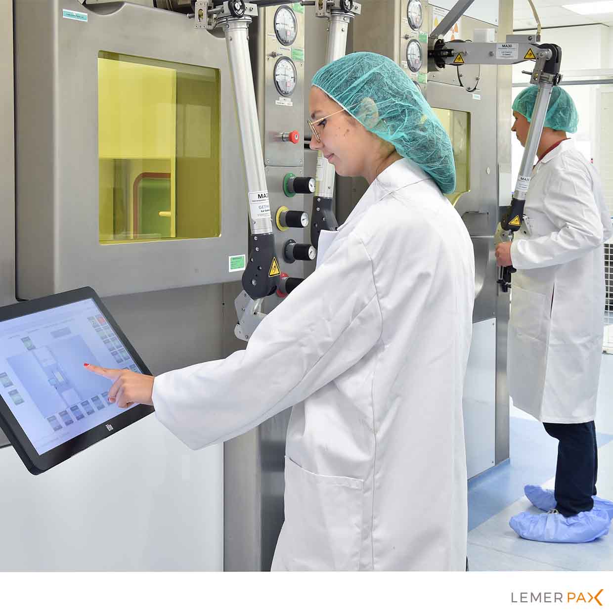 TMP shielded hot cell - Lemer Pax