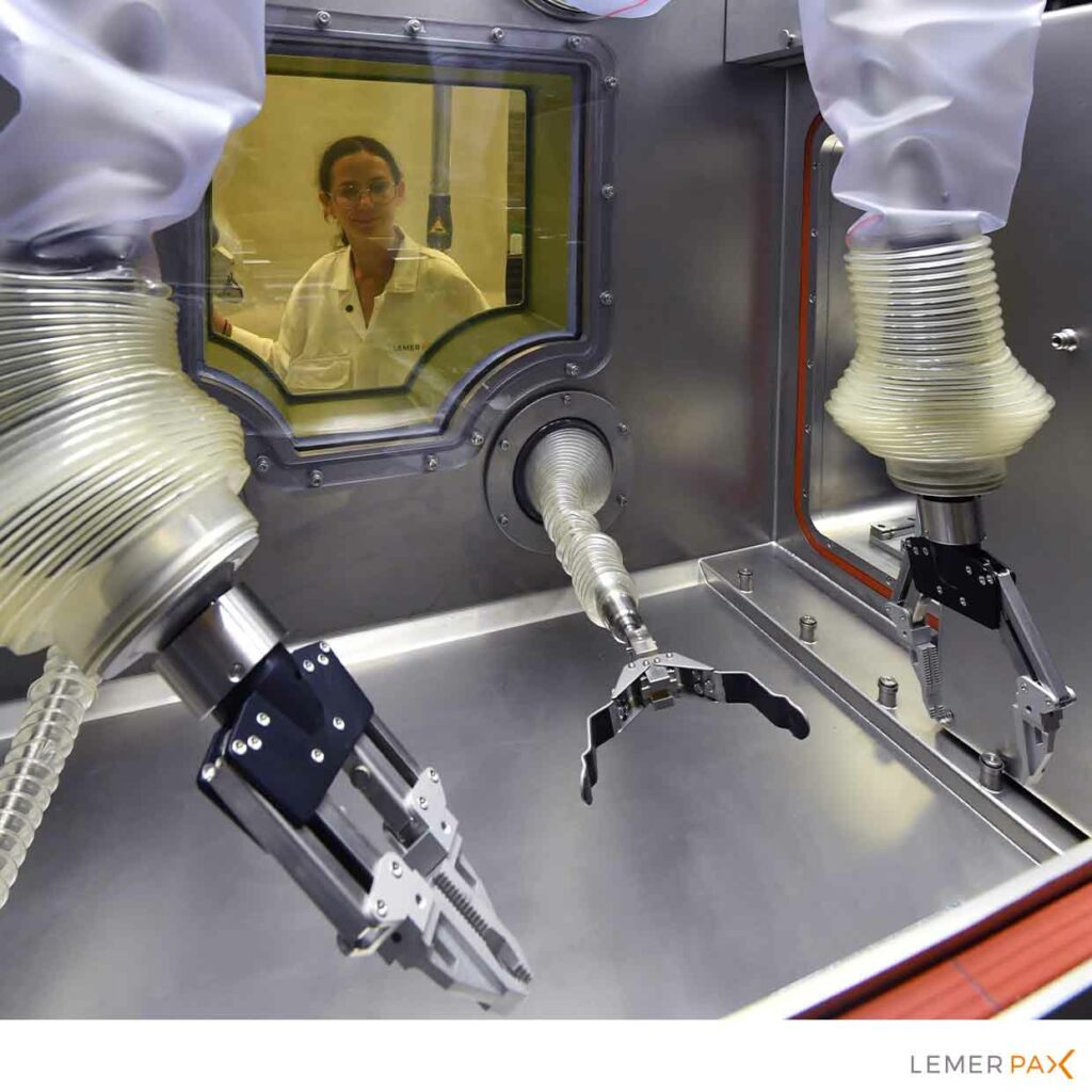 TMP shielded hot cell - Lemer Pax