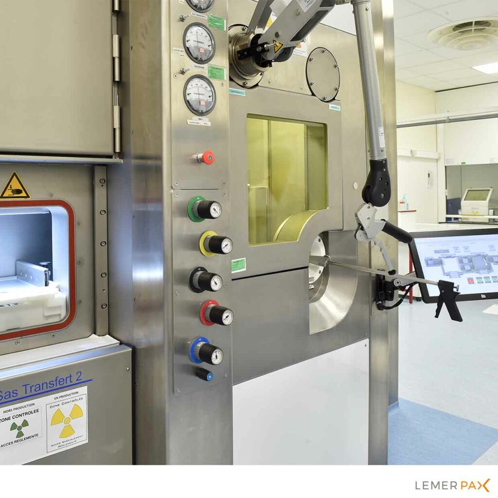 TMP shielded hot cell - Lemer Pax